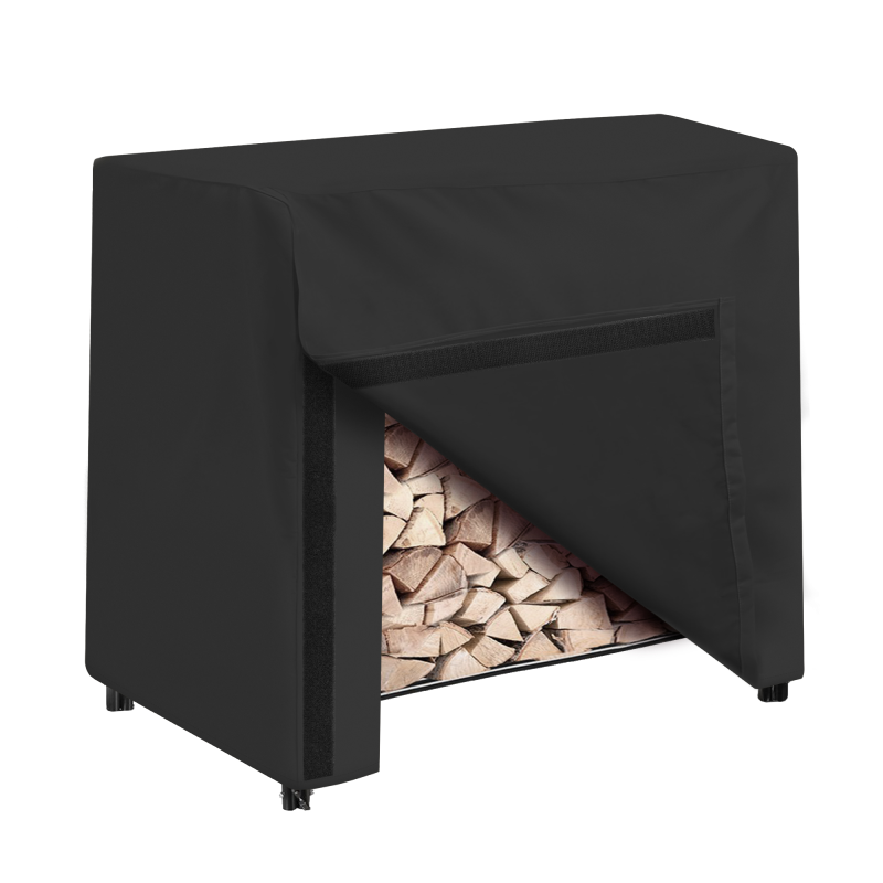 SunPatio Outdoor Firewood Cover for 4-Feet Log Rack - SunPatio